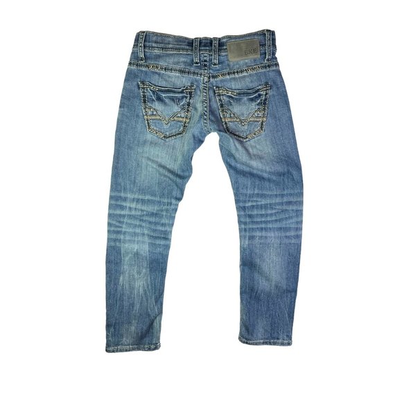 BKE | Jeans | Bke Aaron Mens Jeans 24xs Low Rise Skinny Distressed ...